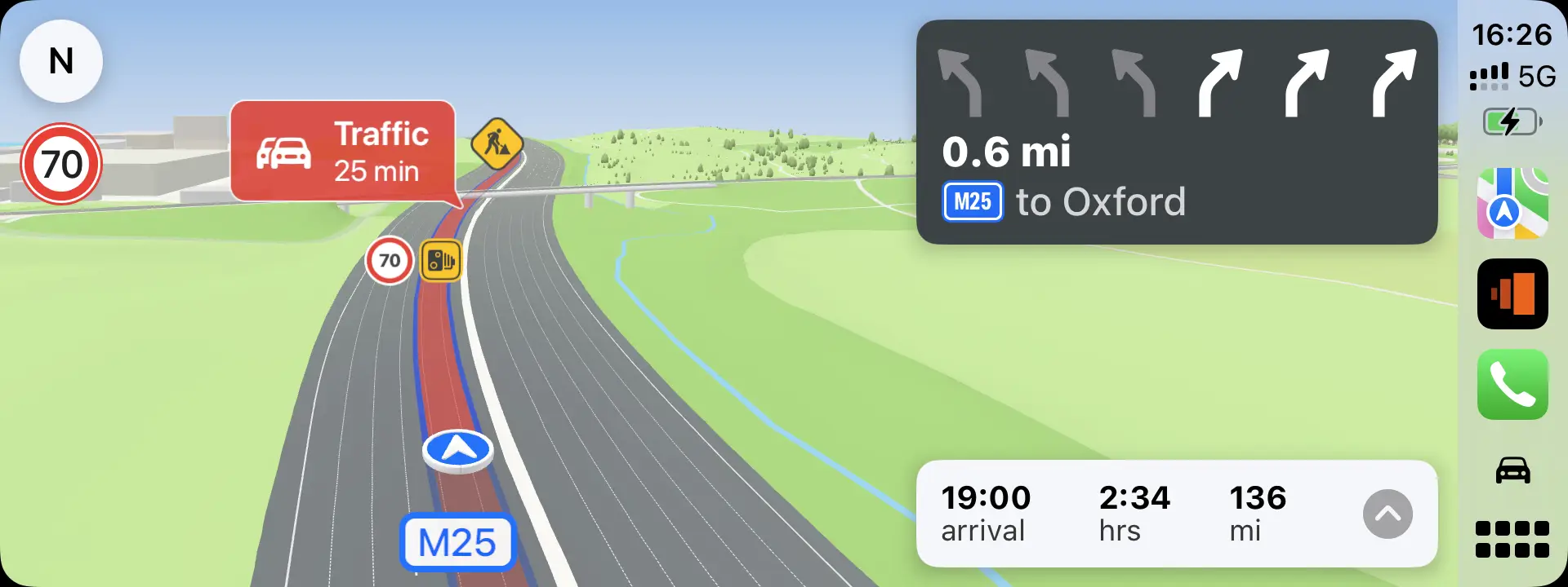 Best Sat Nav Apps for Apple CarPlay